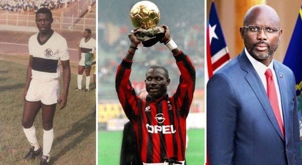 1995: George Weah, Premier et Unique Africain à Remporter le Ballon d ...